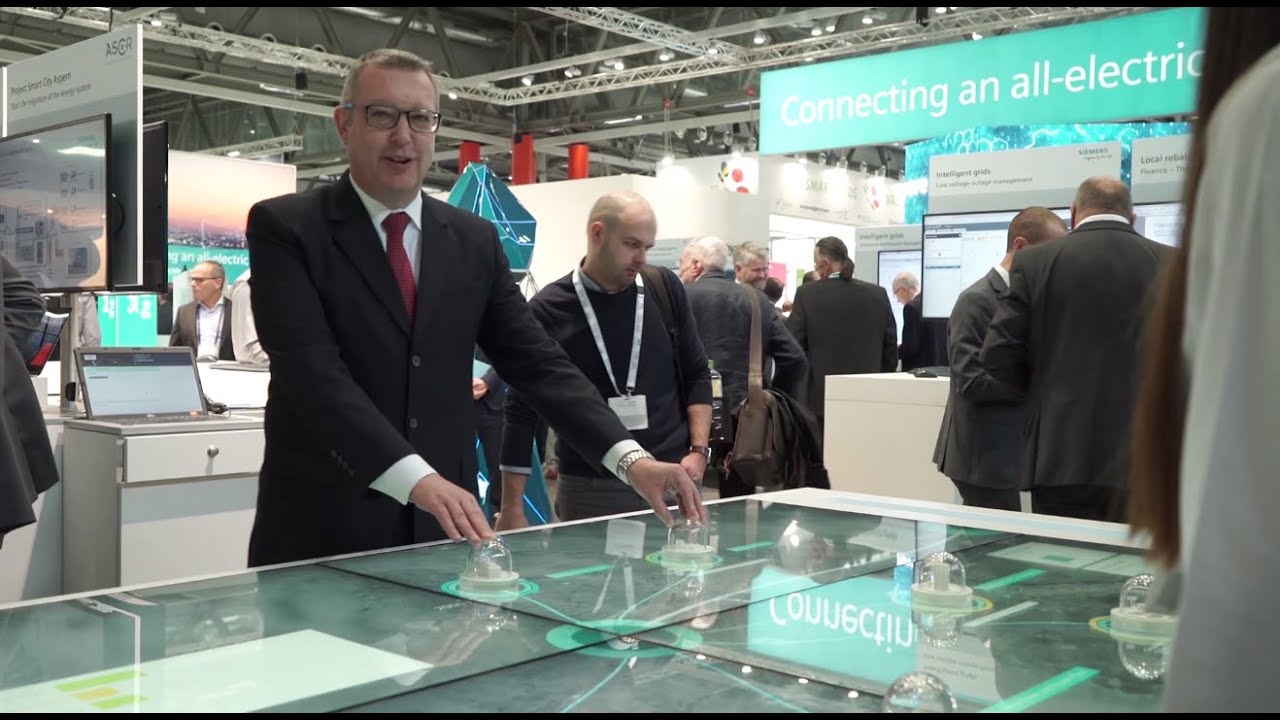 Connecting an-all electric world, Siemens at EUW 2018 - YouTube