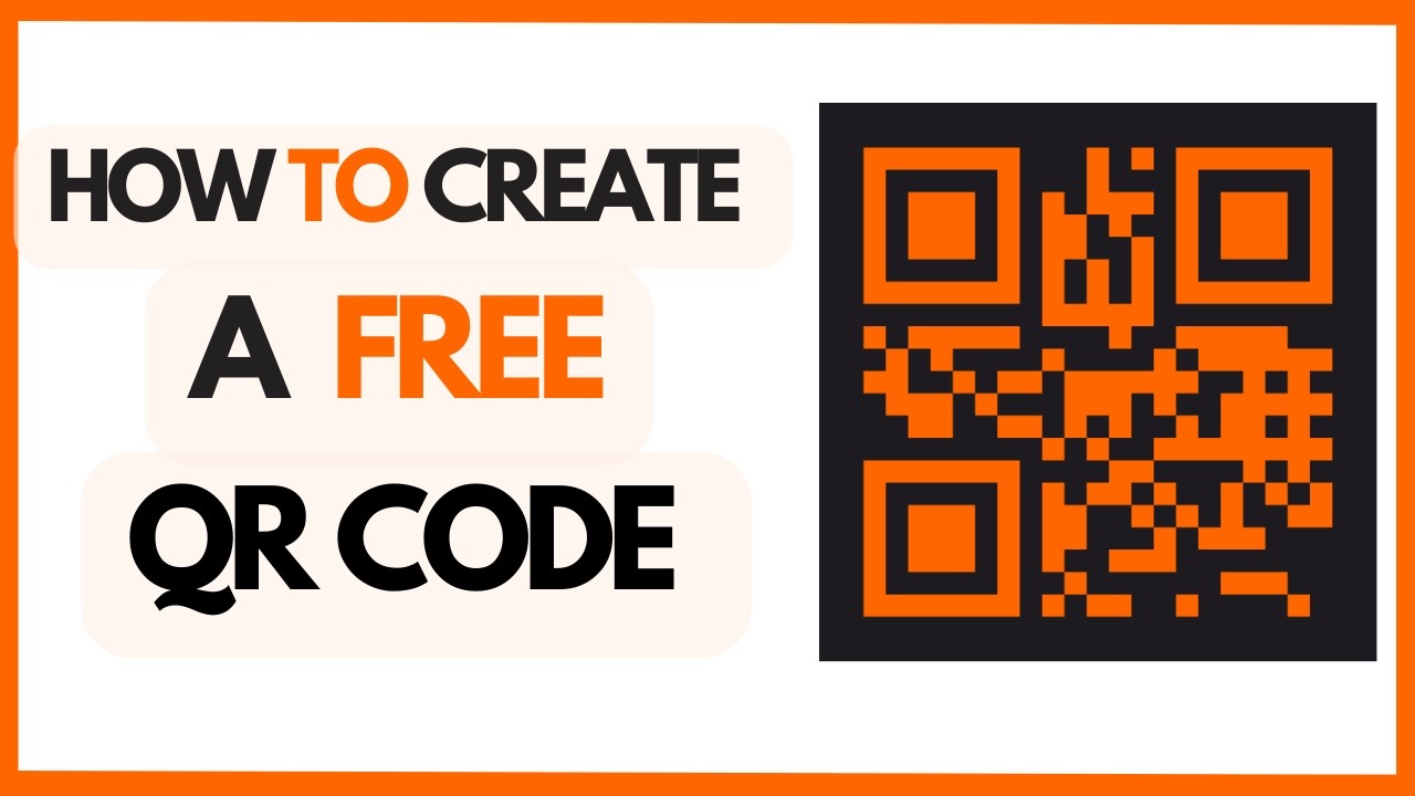 How To Make a QR Code - For Free - YouTube