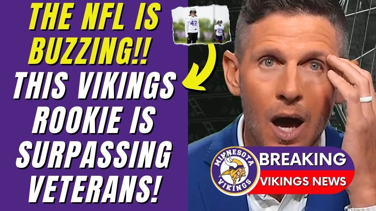 💥🤯 AMAZING: UNSTOPPABLE VIKINGS ROOKIE MAKES A SPLASH IN THE TRAINING ...