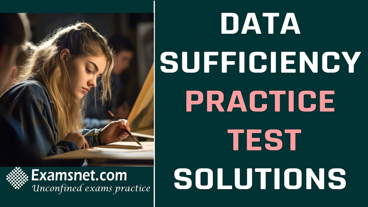 Data Sufficiency Practice Test 1 with clear solutions - YouTube