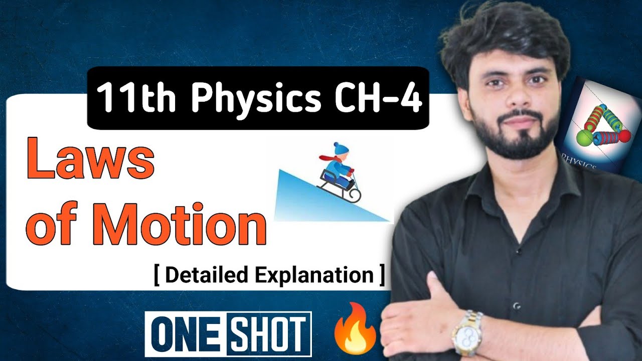 Laws of Motion Class 11 Physics Chapter 4 One Shot | New NCERT CBSE ...