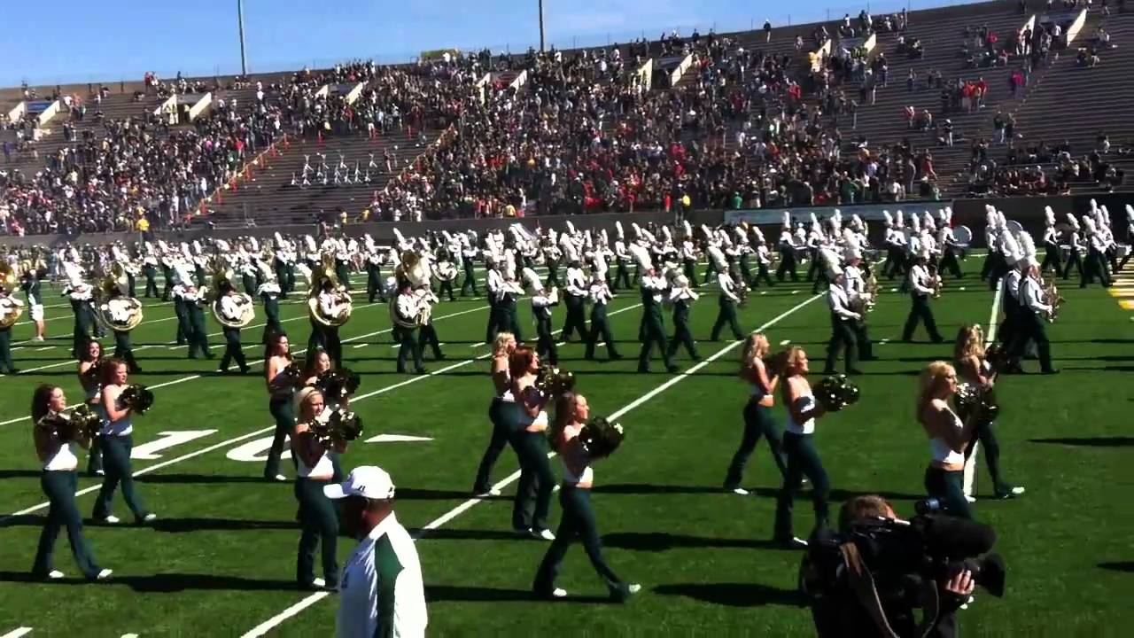 Colorado State Band 10-16-10 - YouTube