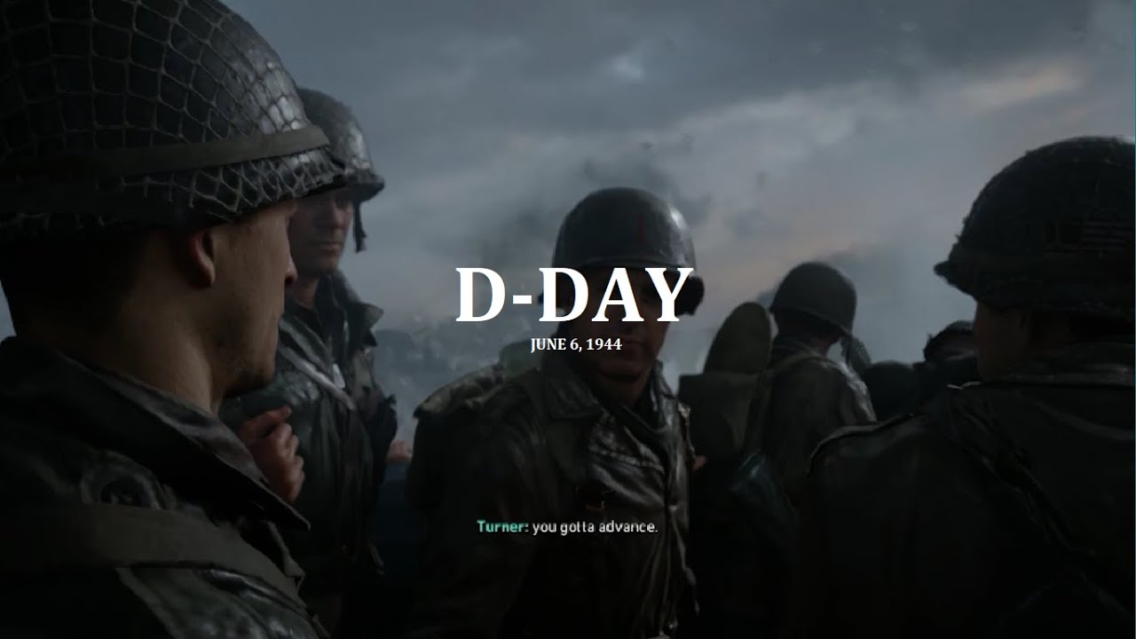 Call of Duty WWII Shadow War | Gameplay | D DAY Part 1 - YouTube