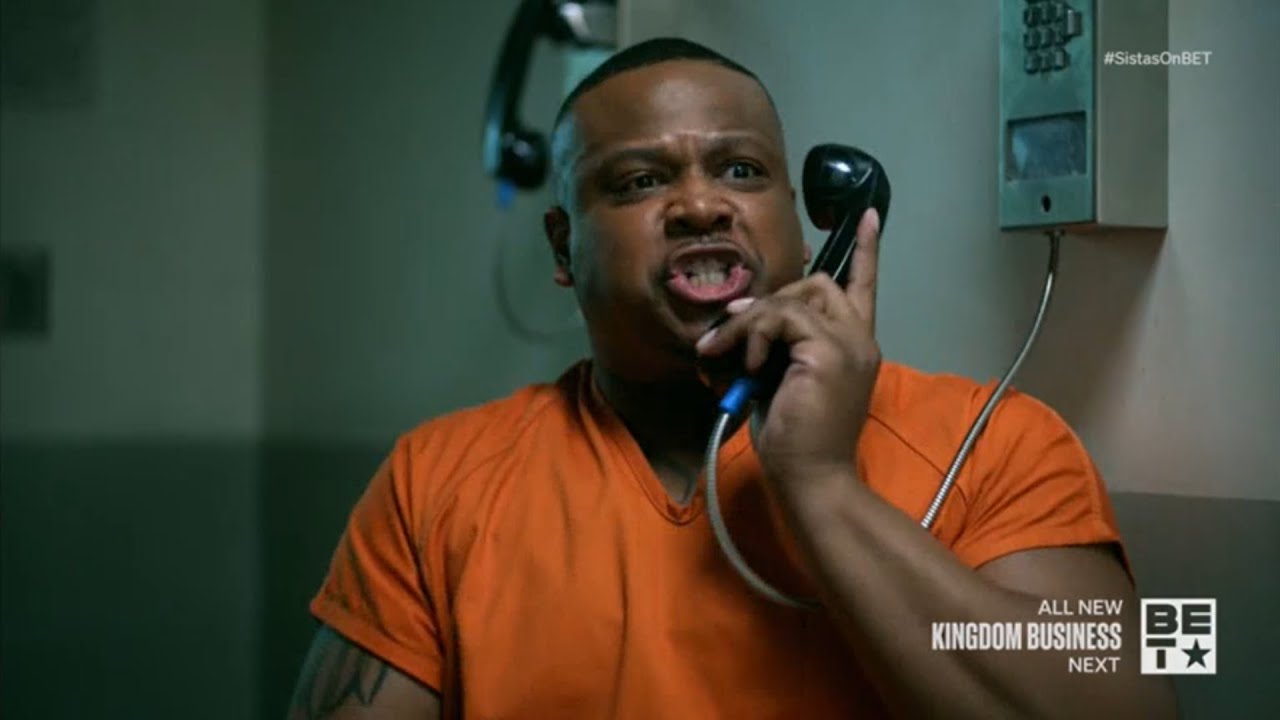 Tyler Perry's Sistas | Will Maurice Lose His Sanity In Jail? - YouTube