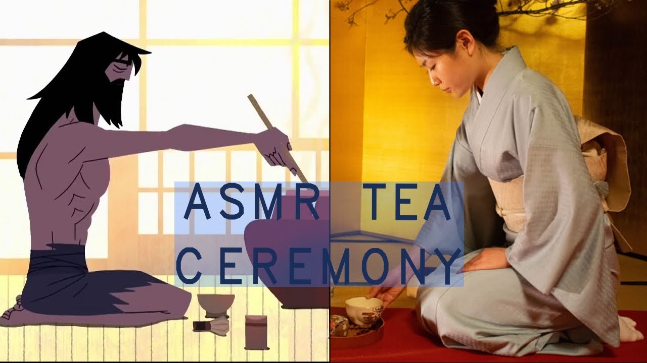 Tea ceremony (茶道) Real ceremony and Samurai jack ceremony. - YouTube