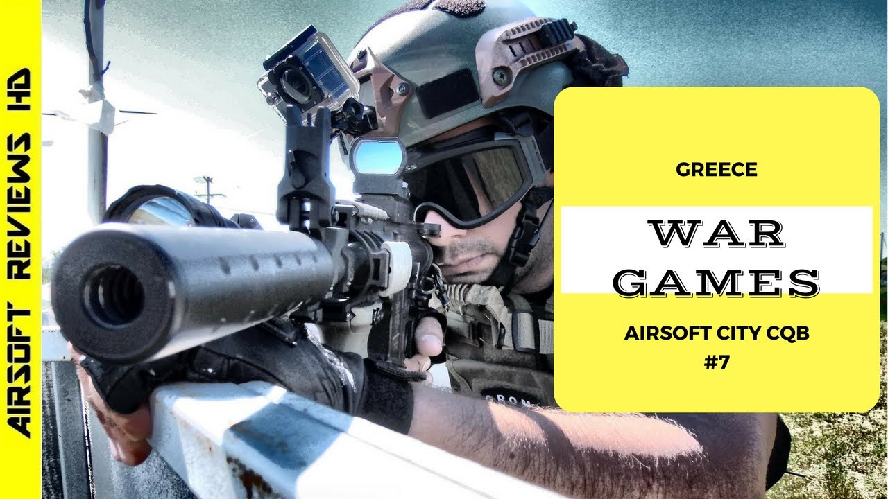 Airsoft War game #7: Airsoft City CQB field - YouTube