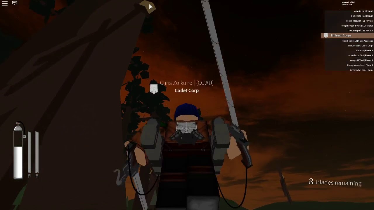 Reviewing backhand elite/levi stance (ROBLOX AOT:P) - YouTube