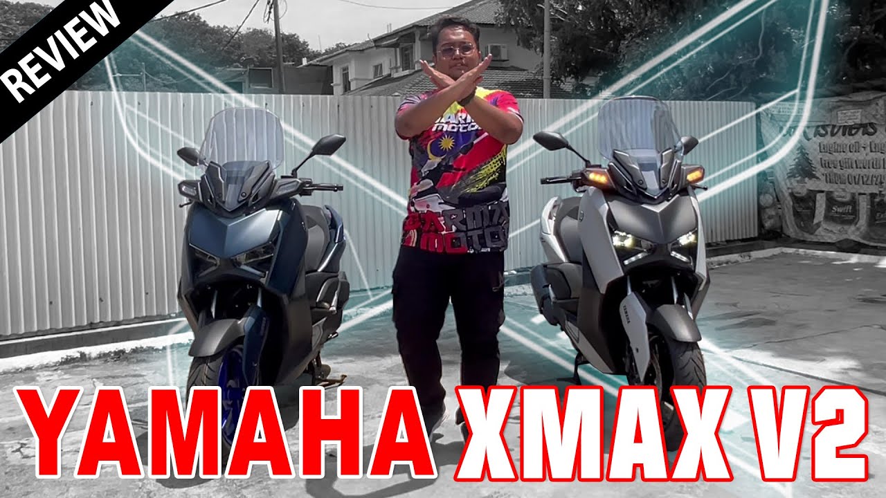 NEW Yamaha XMAX 250 V2 2023 | Malaysia Review - YouTube
