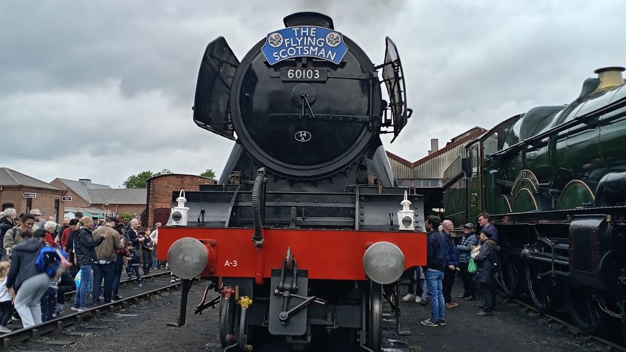 A Short Journey On 60103 “Flying Scotsman" - YouTube