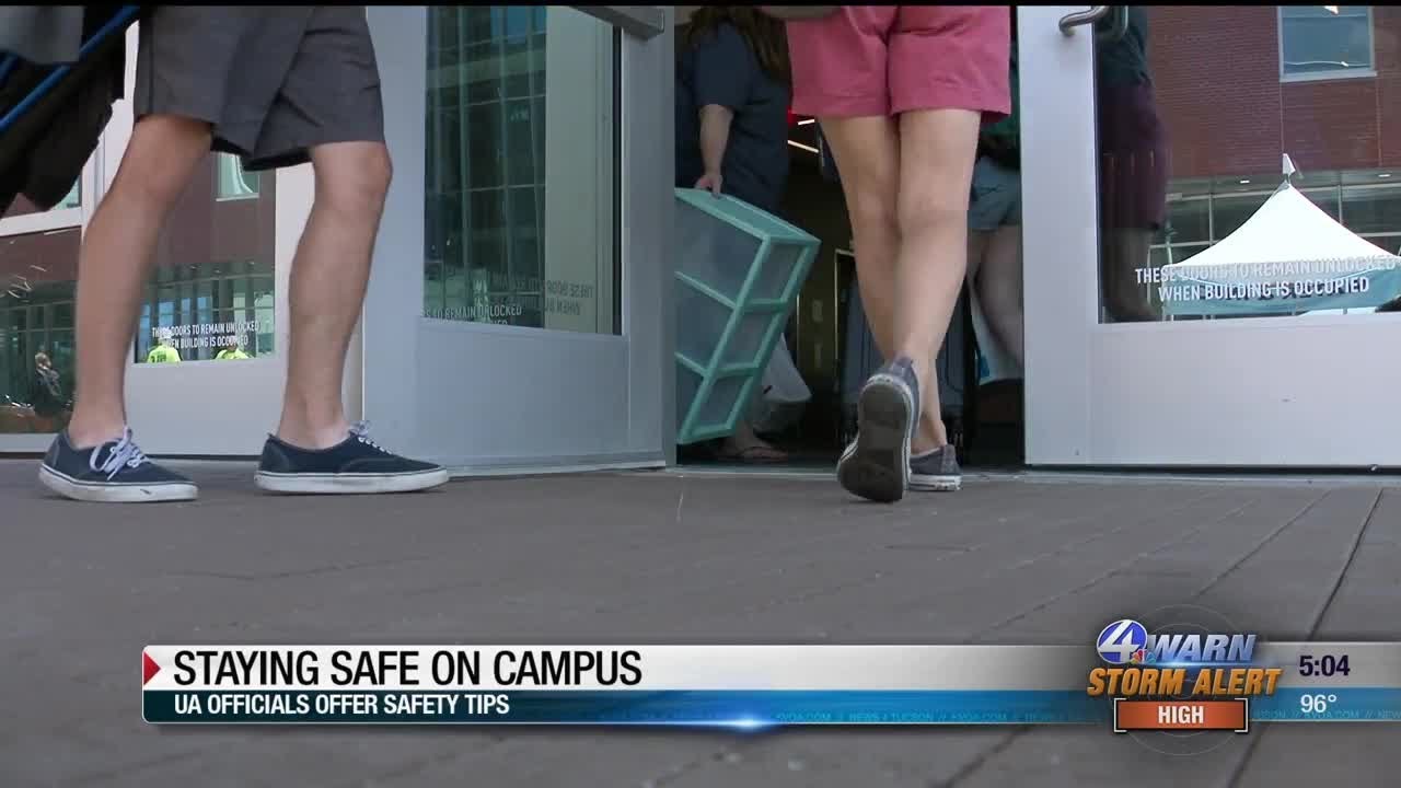 Staying safe on campus - YouTube