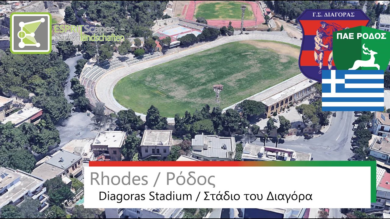 Diagoras Stadium / Στάδιο του Διαγόρα | Diagoras F.C./ Γ.Σ. Διαγόρας ...