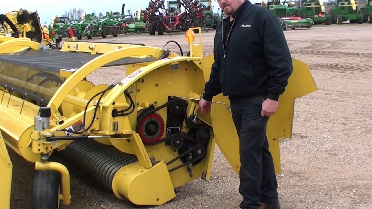 Setting up your Forage Harvester for Hay - YouTube