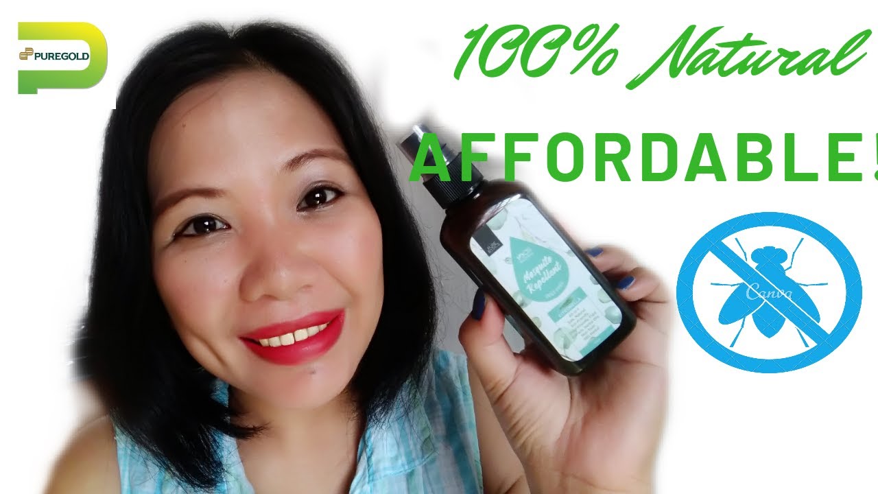 Affordable Mosquito Repellent | Pure Basics Puregold | Miko Ong - YouTube