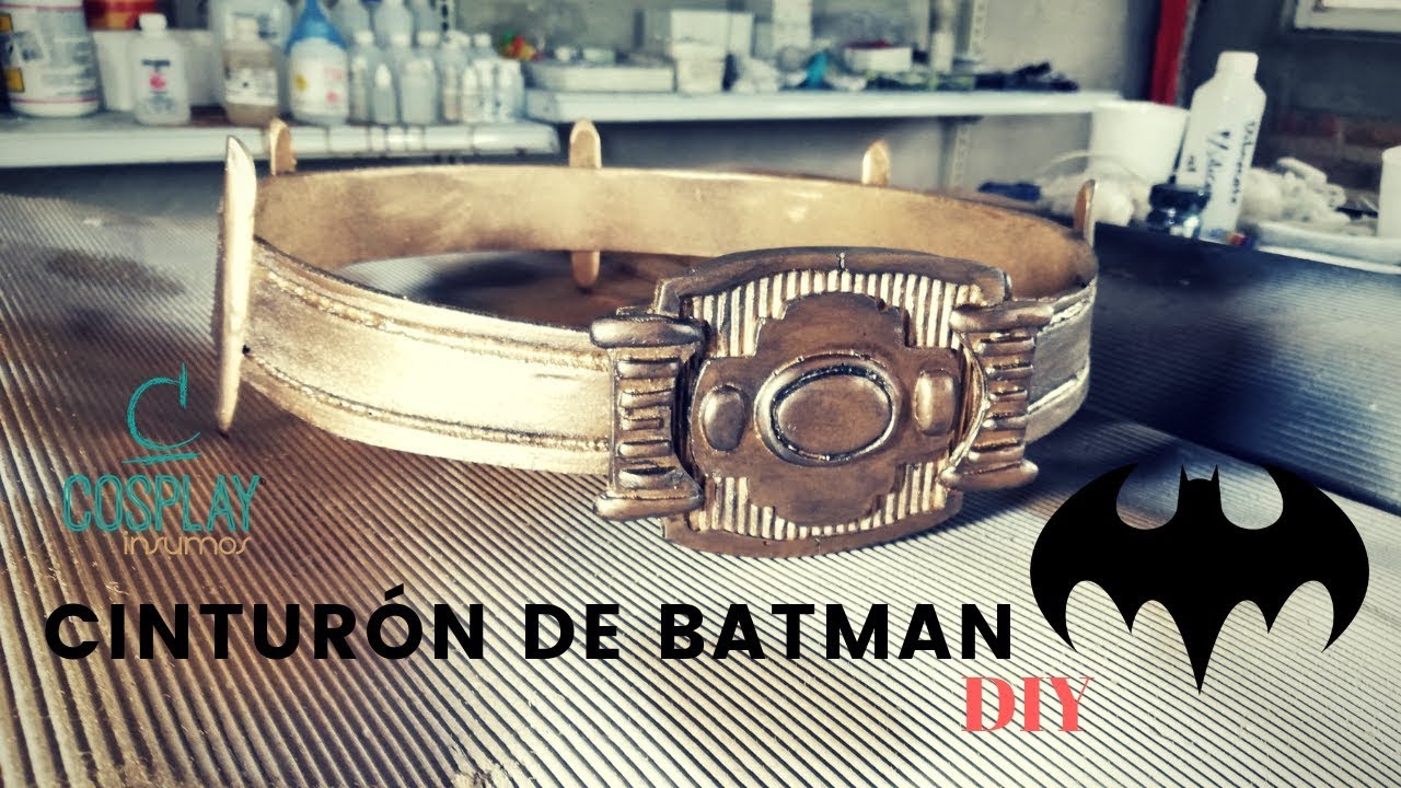 Cinturón Batman DIY - YouTube
