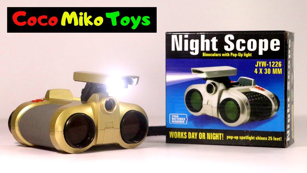 Night Scope Binocular Toy Unboxing and Review - YouTube