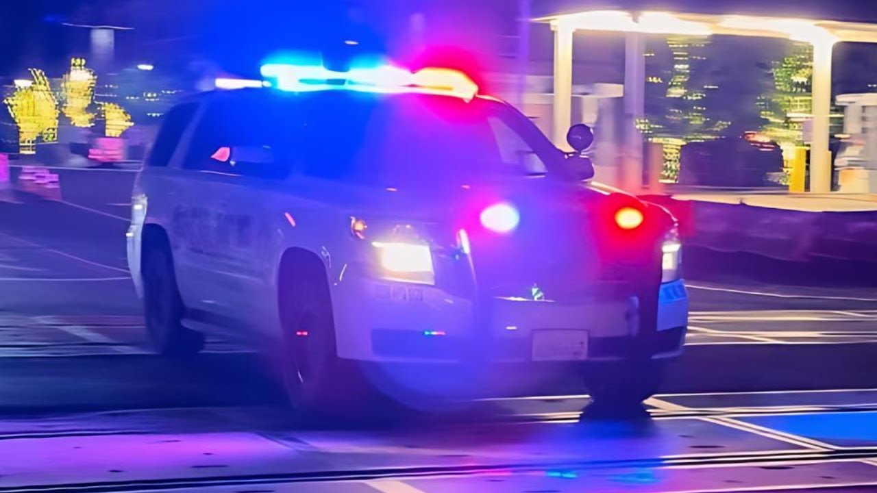 *RARE* Truckee Police Tahoe Responding CODE 3 FAST - YouTube