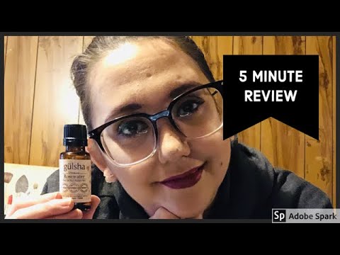 GULSHA ROSEWATER TONER | 5 MINUTE REVIEW