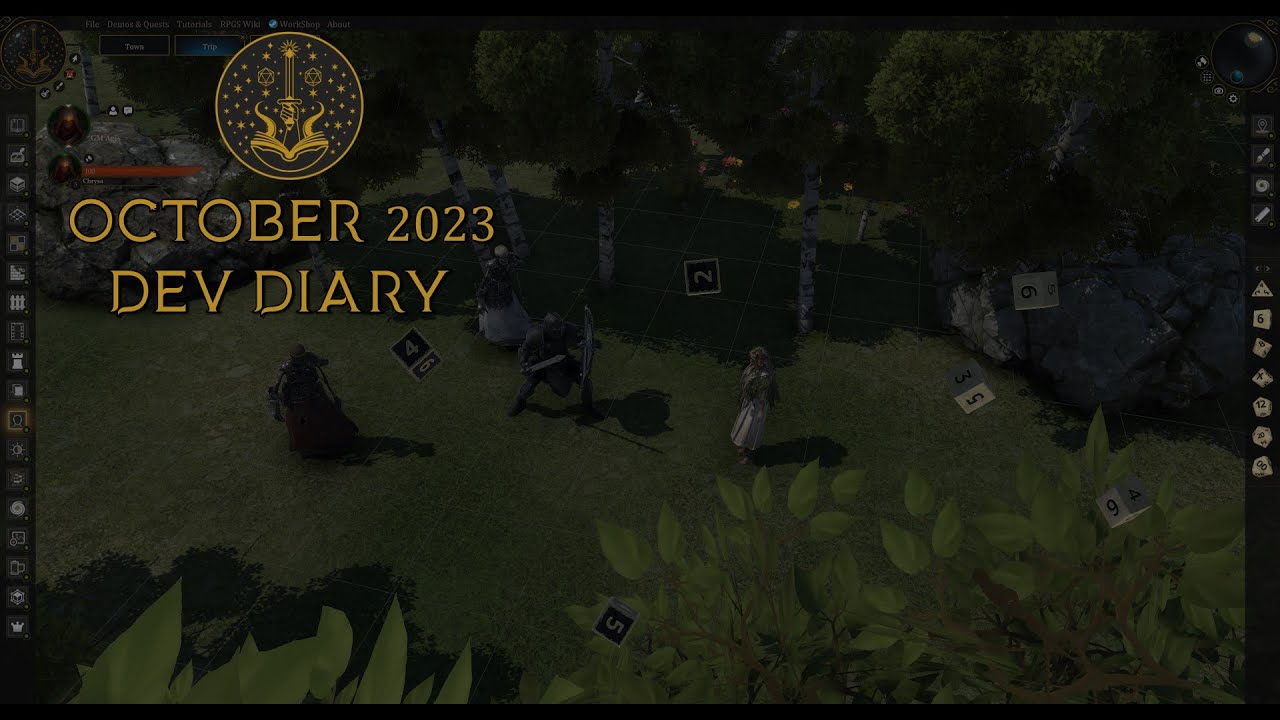 RPG Stories Dev Diary October 2023 - YouTube