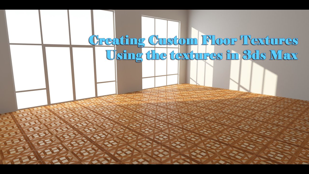 Custom Floor Textures Rendering the Texture - YouTube