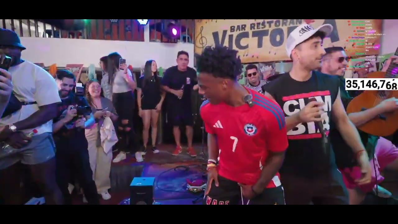 ishowspeed performing in Chile - YouTube