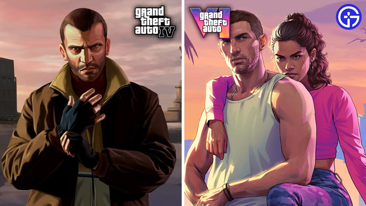 GTA 4 Vs. GTA 6 Trailer Graphics Comparison | Grand Theft Auto Games ...