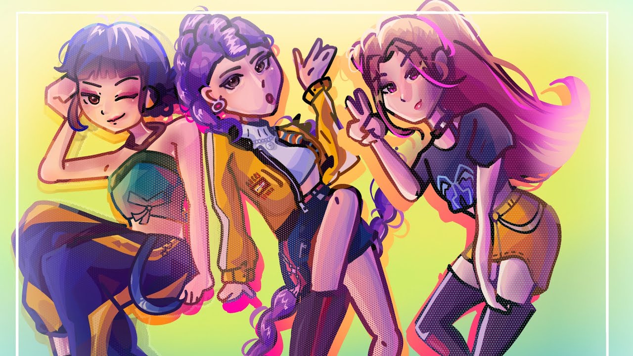 HUNTRIX ANIMATION MEME 💅🤪 #kpopdemonhunters #huntrix #sajaboys #rumi # ...