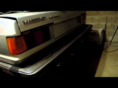 1985 maserati quattroporte III 3 three qp3 - YouTube