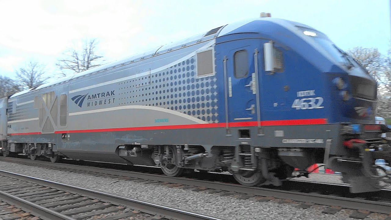 Amtrak Auto Train Testing The IDTX Midwest SC-44 Charger - YouTube