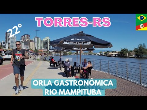 TORRES-RS ORLA GASTRONÔMICA DO RIO MAMPITUBA - YouTube