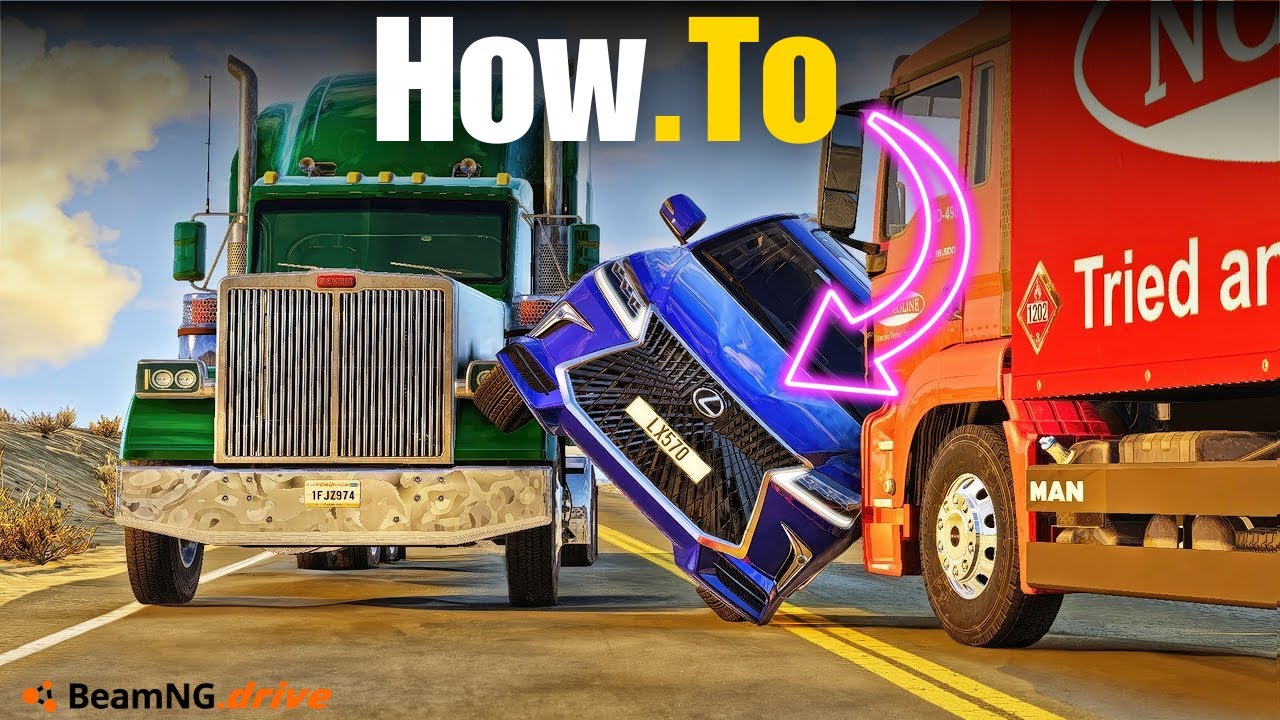 How to Make Realistic Cars Crash Videos in BeamNG.drive (Script AI ...