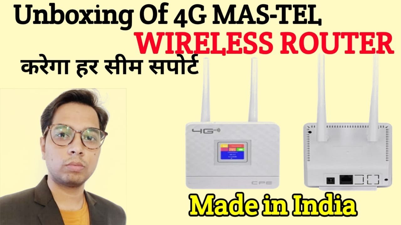 MASTEL Router WiFi 4G Device | Wireless Router | Support all Sim Card ...