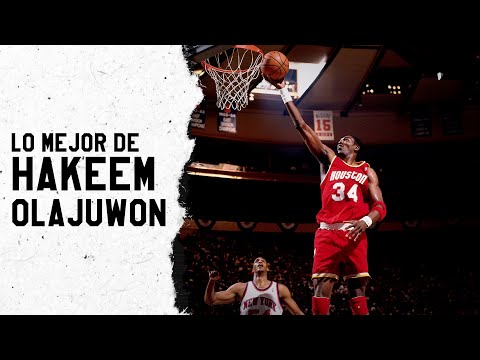 Las mejores jugadas de Hakeem Olajuwon
