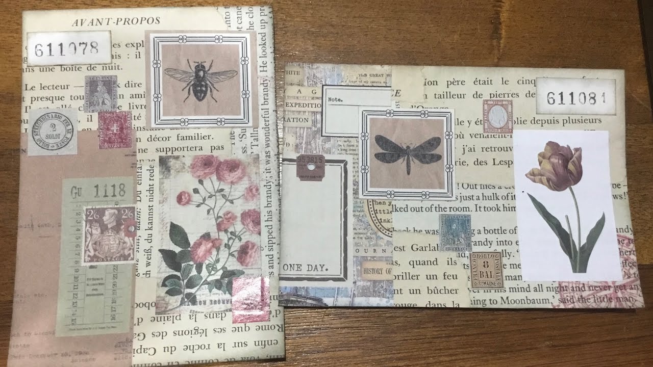 CREATE WITH ME | SUPER QUICK & EASY JOURNAL CARDS - YouTube