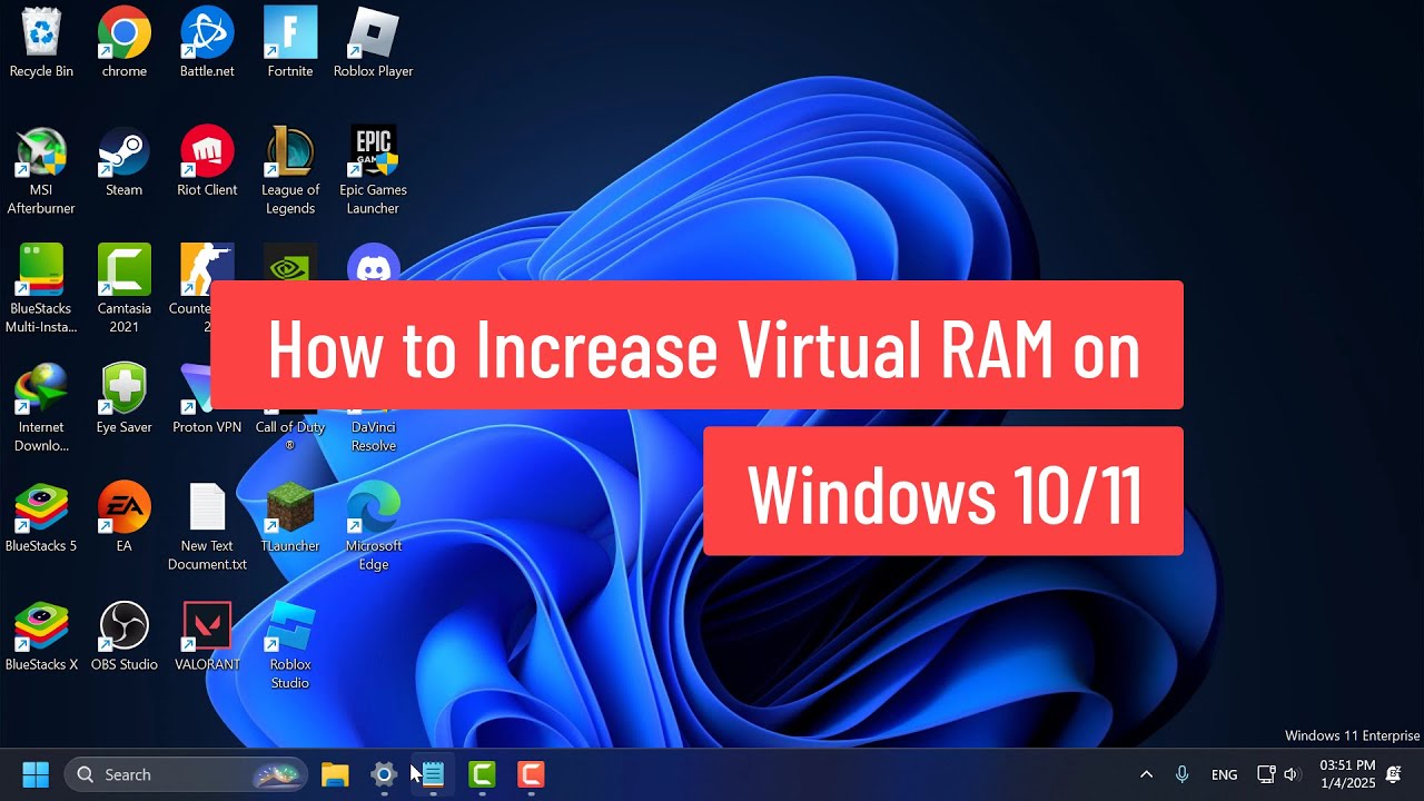 How to Increase Virtual RAM on Windows 10/11 | Make Your Laptop Faster ...