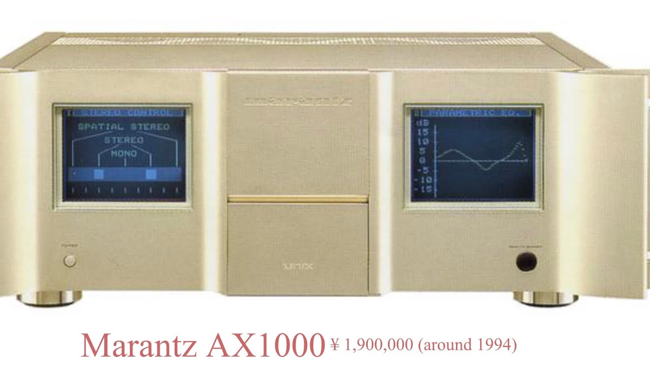 Marantz AX 1000 - YouTube
