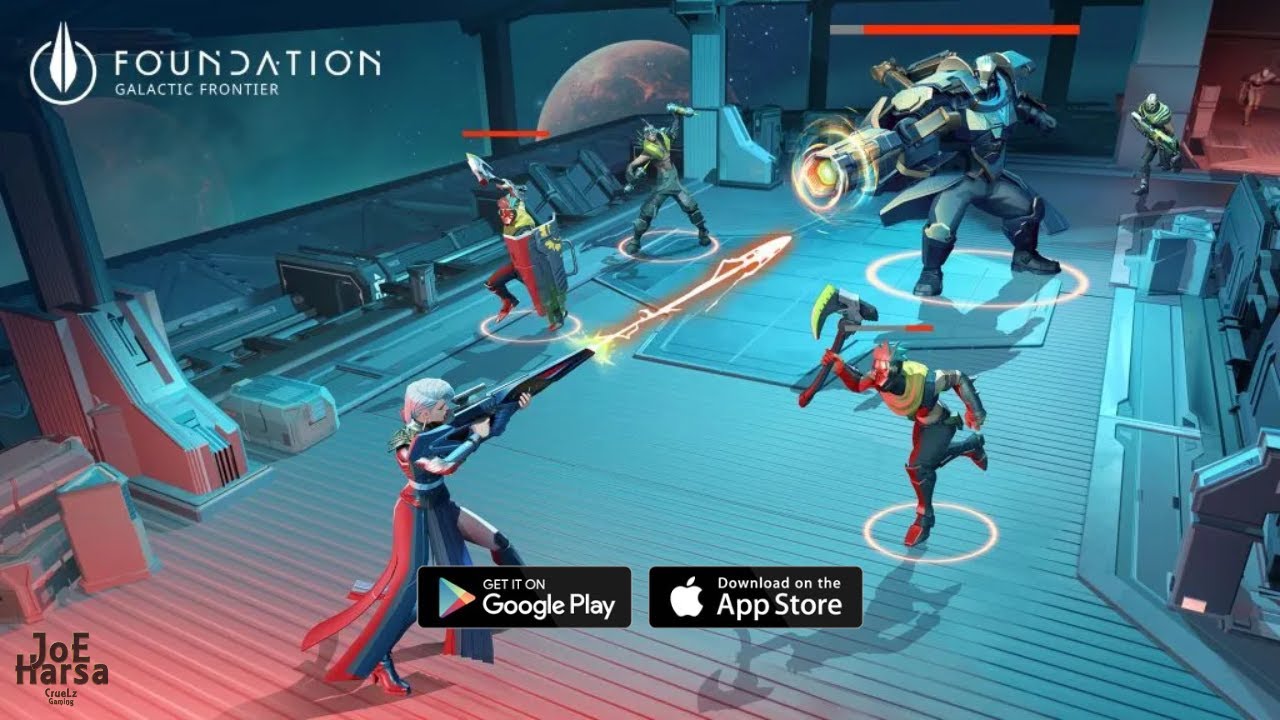 Foundation Galactic Frontier Gameplay: Sci-Fi Strategy Game - YouTube