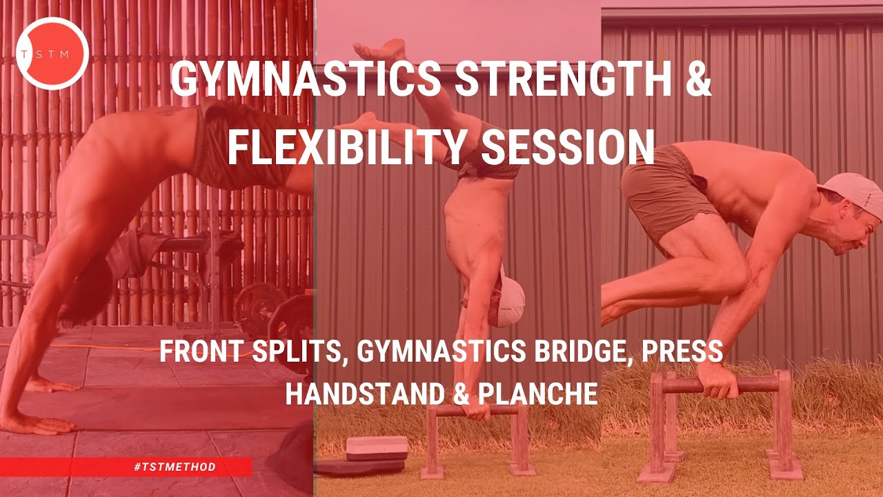 VLOG-10: Front Splits, Gymnastics Bridge, Press to Handstand and ...