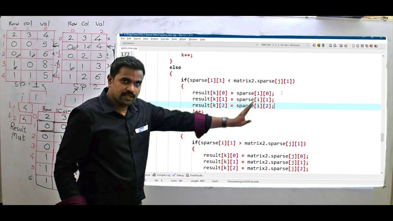 Sparse Matrix Addition Code Data Structures YouTube Sparse Matrix Addition Code Data Structures YouTube