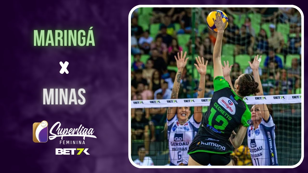 Maringá X Minas | MELHORES MOMENTOS | Superliga BET7K Feminina 23/24 ...