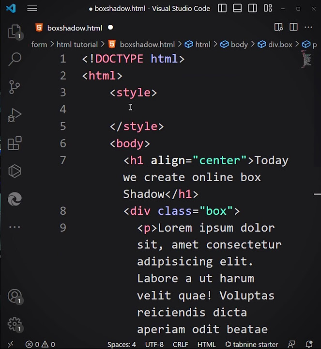 How To Create Online Box Shadow 😀 Web Development Shorts Html Css Coding Webdevelopment