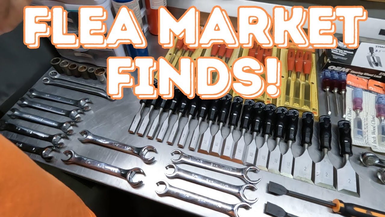 Flea Market Tool Haul - New Old Stock Craftsman, SK & Proto Tools ...
