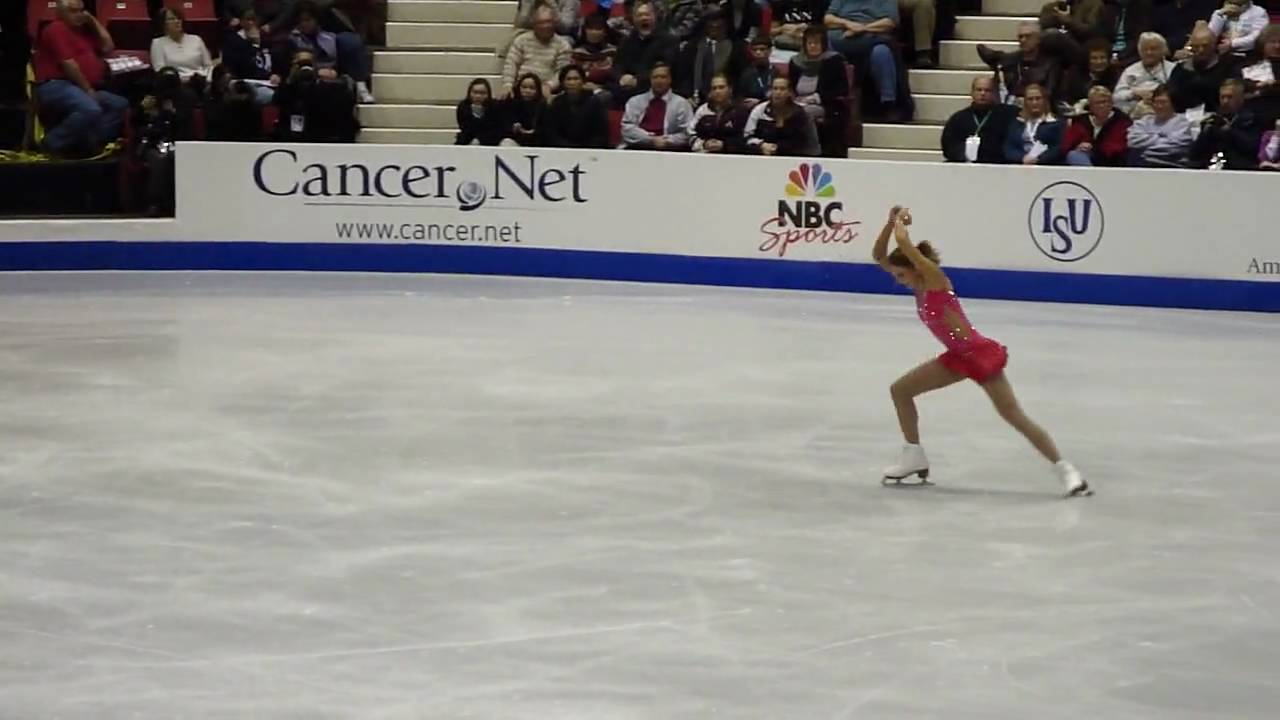 Julia Sebestyen 2009 Skate America SP (partial) - YouTube