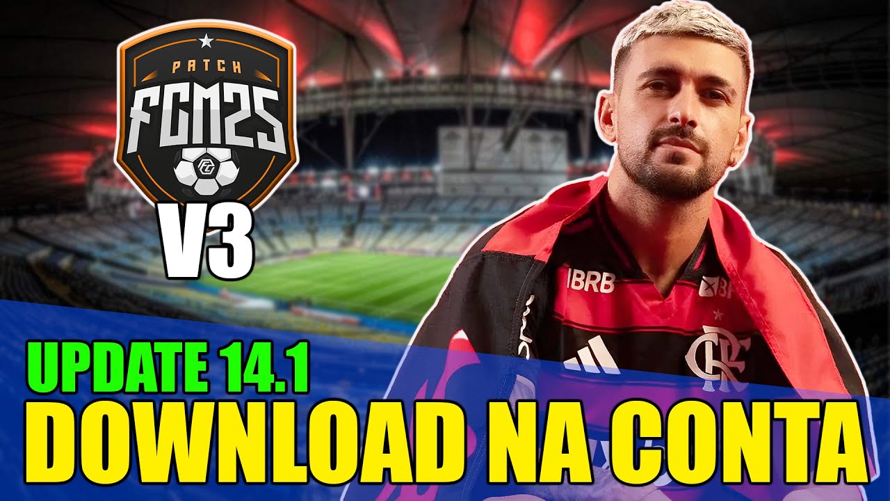 FCM25/FCM 26 V3 UPDATE 14.1 - DOWNLOAD NA CONTA -FC25 - YouTube