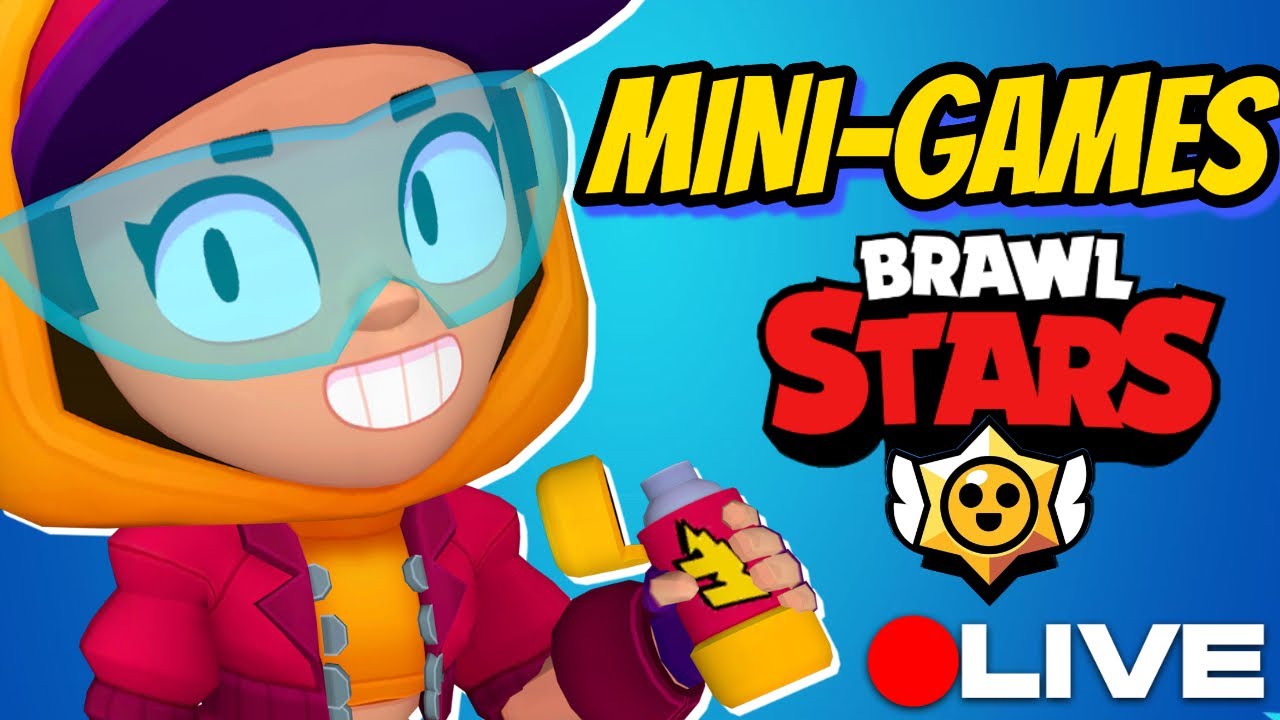 MINI-GAMES + AMISTOSO - BRAWL STARS - YouTube