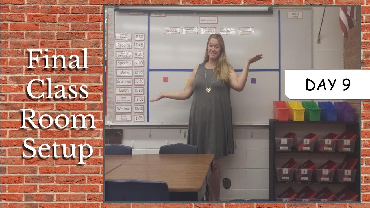 FINAL CLASSROOM SETUP| 2019-2020 - YouTube