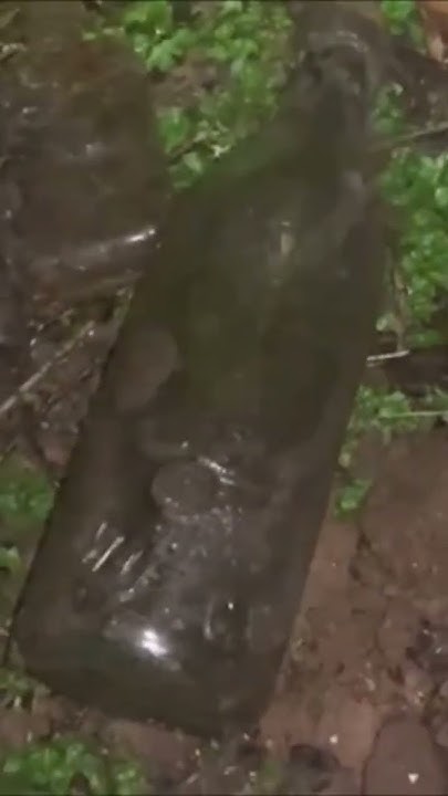 allander springs milngavie beer bottle found bottle Digging Scotland - YouTube