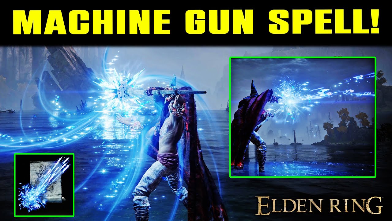 This Hidden Spell is like a MACHINE GUN in Elden Ring | How to Get ...