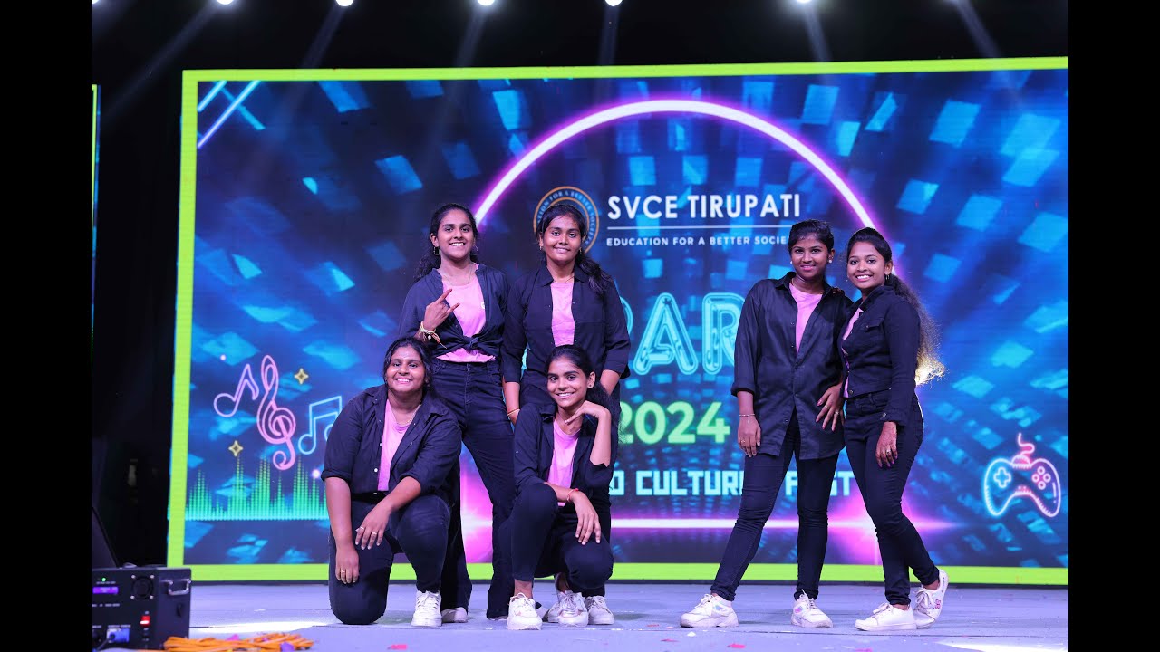 Divya and Team Performance | SPARK 2024 | SVCE | - YouTube