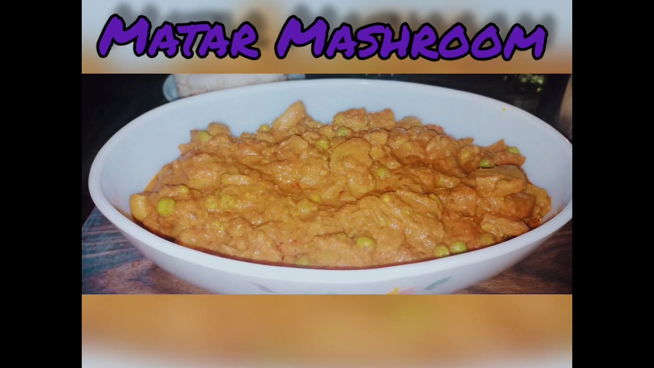 Matar Mashroom recipe with 3 tricks😋 - YouTube