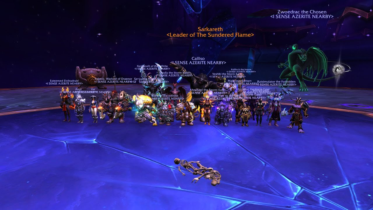 I SENSE AZERITE NEARBY vs. Mythic Sarkareth | Abberus, the Shadowed ...